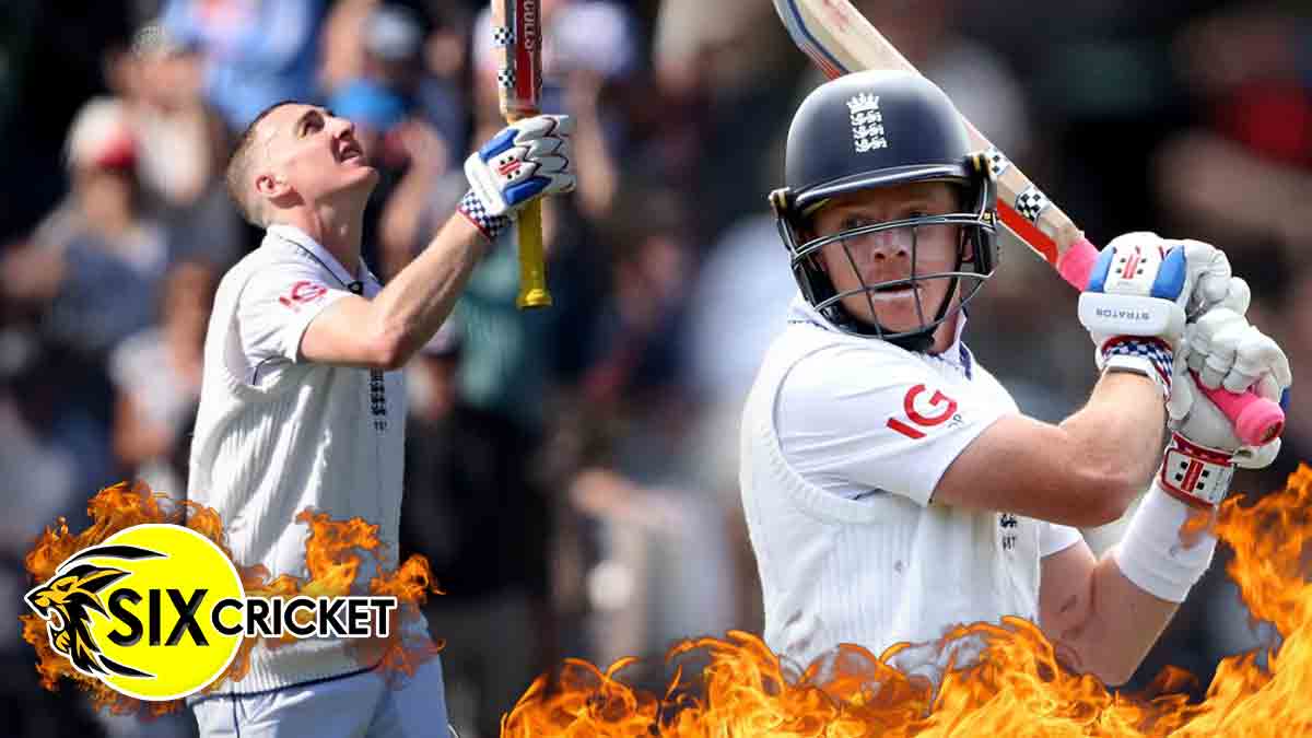 හැරී බෲක් හා ඔලී පෝප්ගෙන් නවසීලන්තයට දැවැන්ත ප්‍රහාරයක්! » Six Cricket